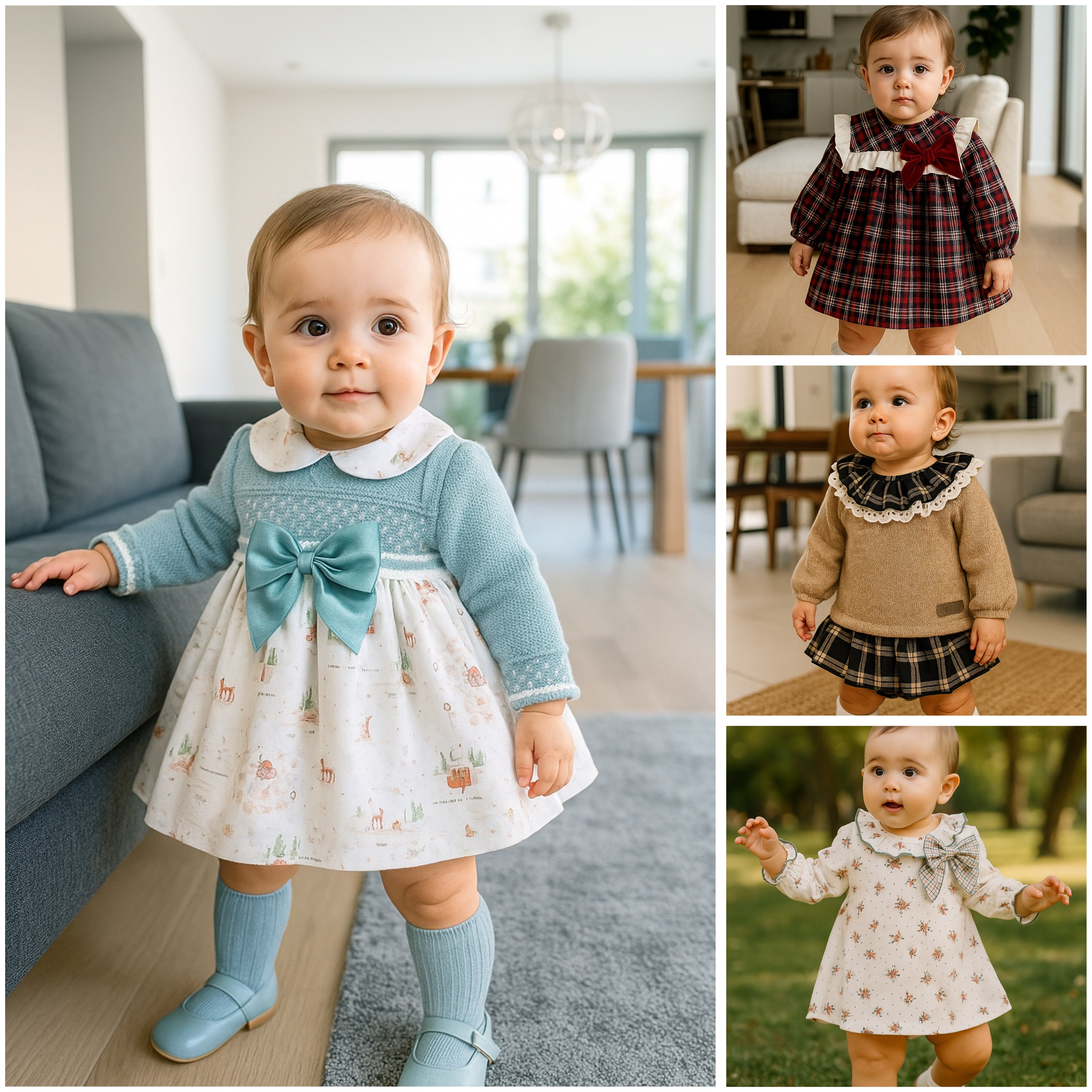 Vestidos y Jesusitos invierno – Moda Infantil Chicle