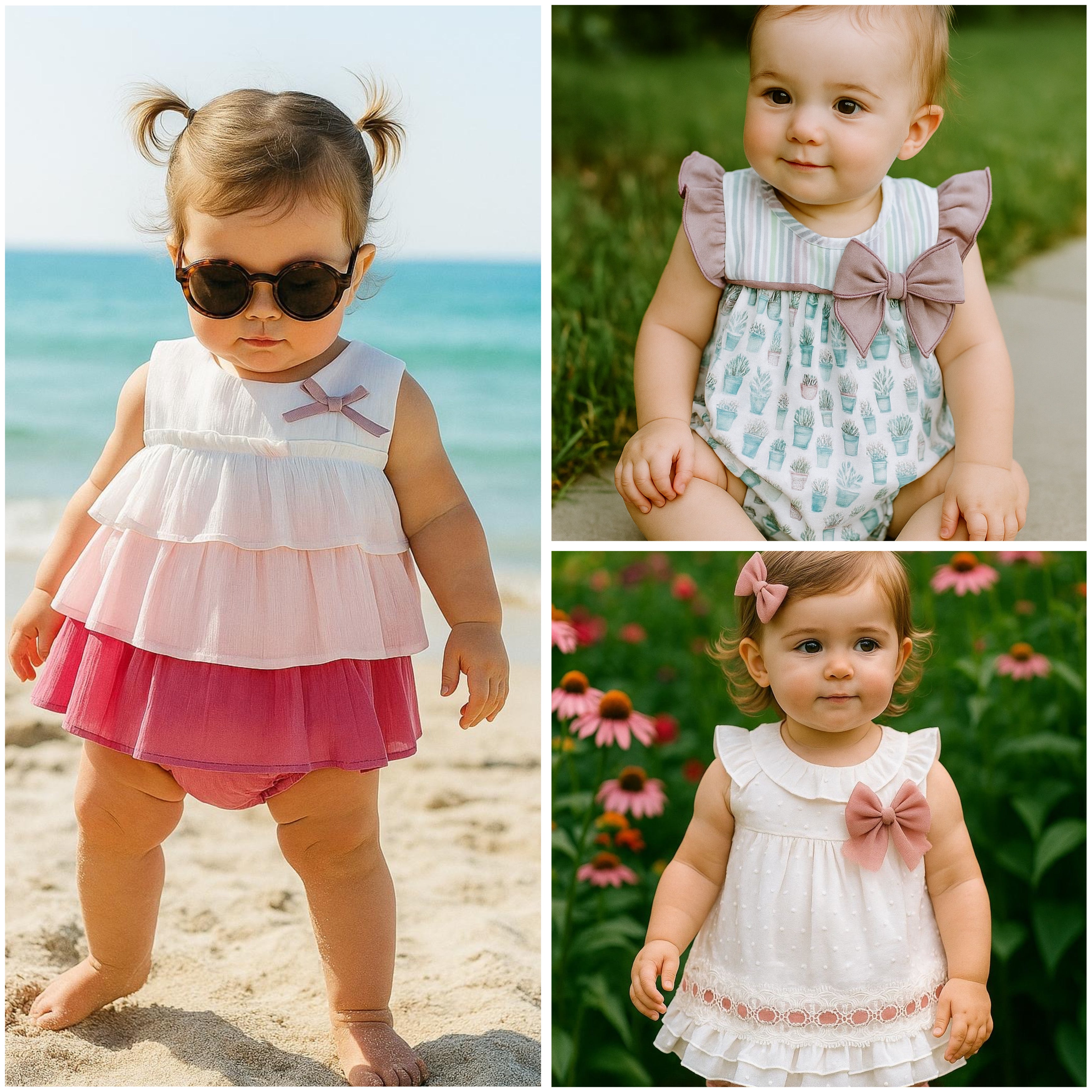 Vestidos y jesusitos de verano – Moda Infantil Chicle